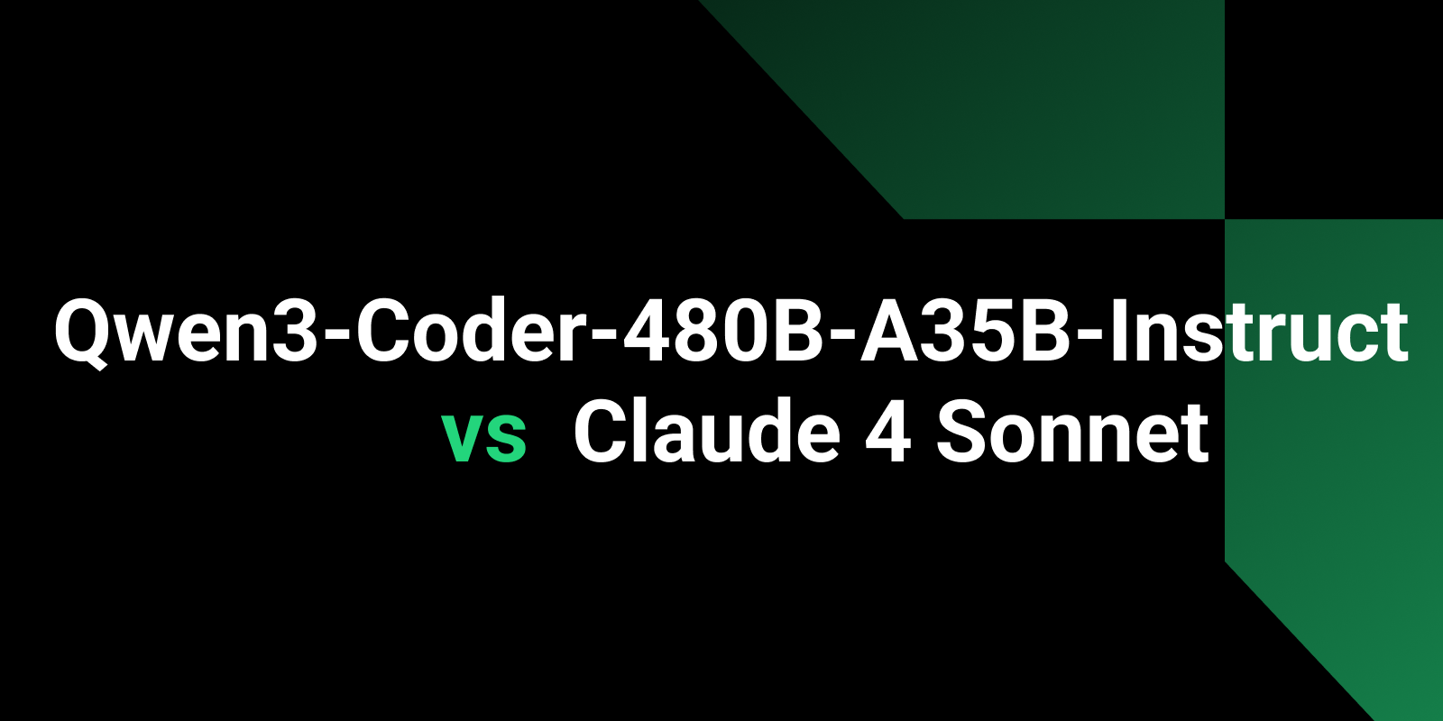 Comparación entre Qwen3-Coder-480B-A35B-Instruct y Claude 4 Sonnet: Versatilidad vs. Rendimiento ...